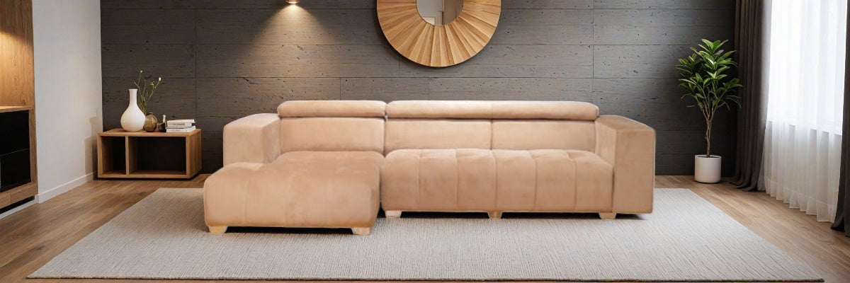 Sofa L Dolce: Sofa Premium Minimalis untuk Ruang Tamu Modern – Ivaro Furniture
